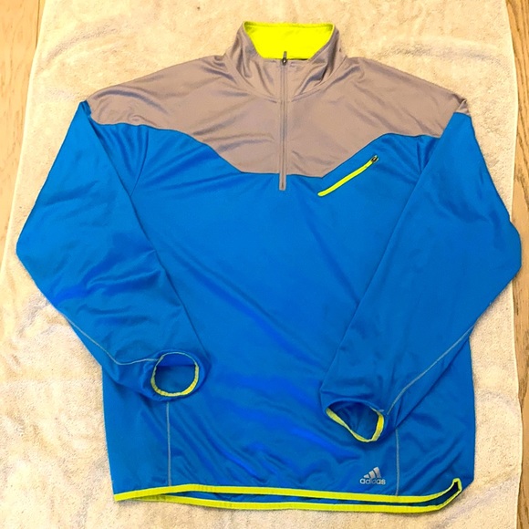 adidas | Shirts | Xl Adidas Climalite Fabric Pullover | Poshmark